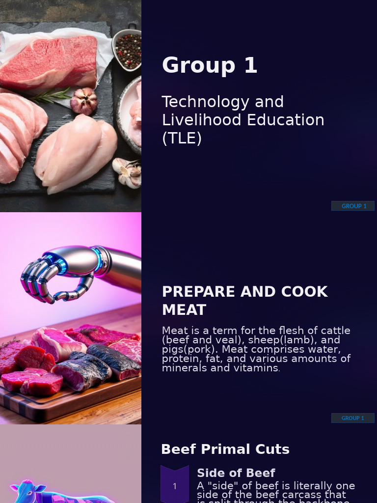 Meat Preparation and Cooking Guide | PDF | Lamb And Mutton | Beef
