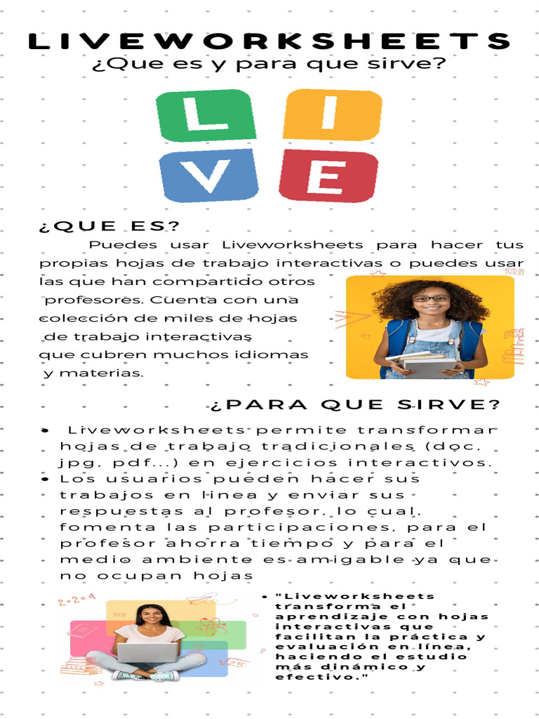 LIVEWORKSHEETS | PDF