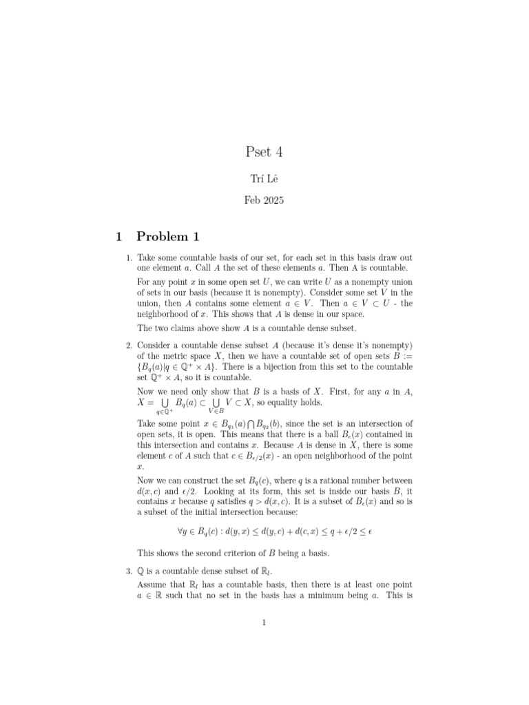 Compact Sets and Continuous Functions | PDF | Basis (Linear Algebra) | Set (Mathematics)