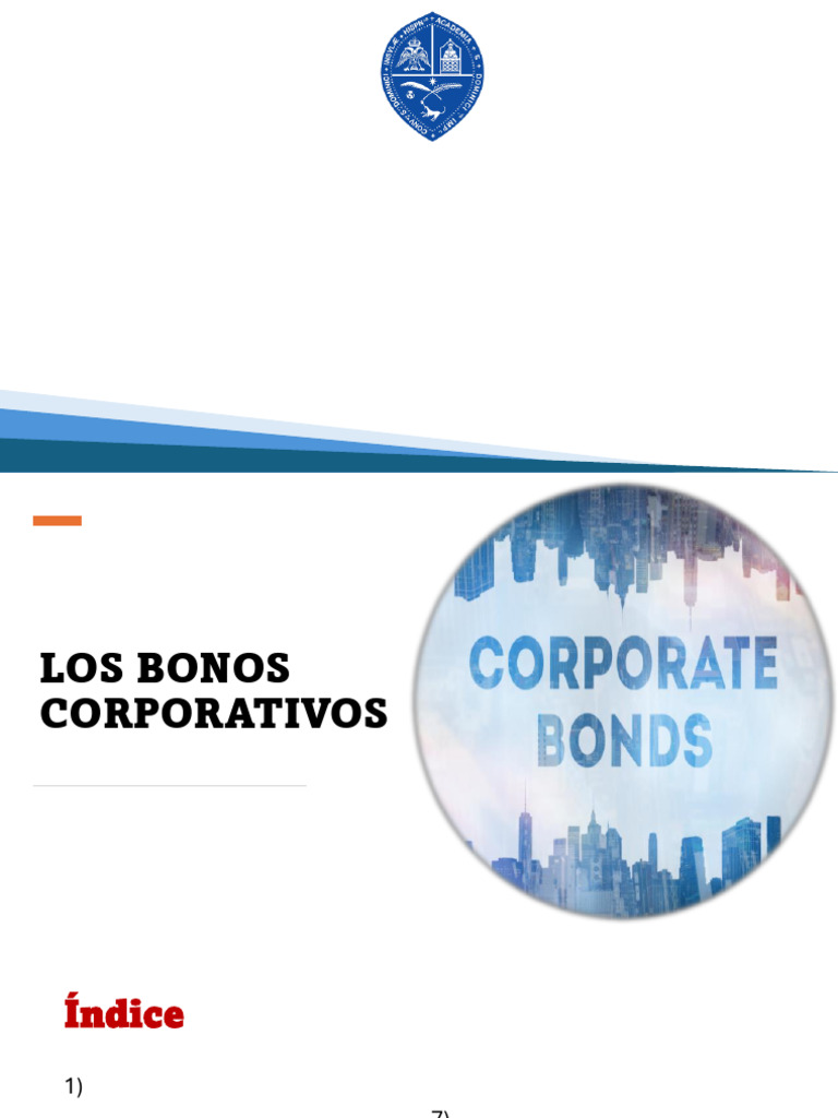 Bonos Corporativos: Conceptos y Tipos | PDF | Bonos corporativos ...