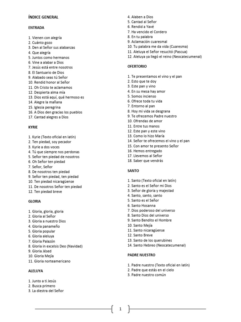 LIBRO DE CANTOS 2022-2023 (2) | PDF | María, madre de Jesús | Cristo (título)