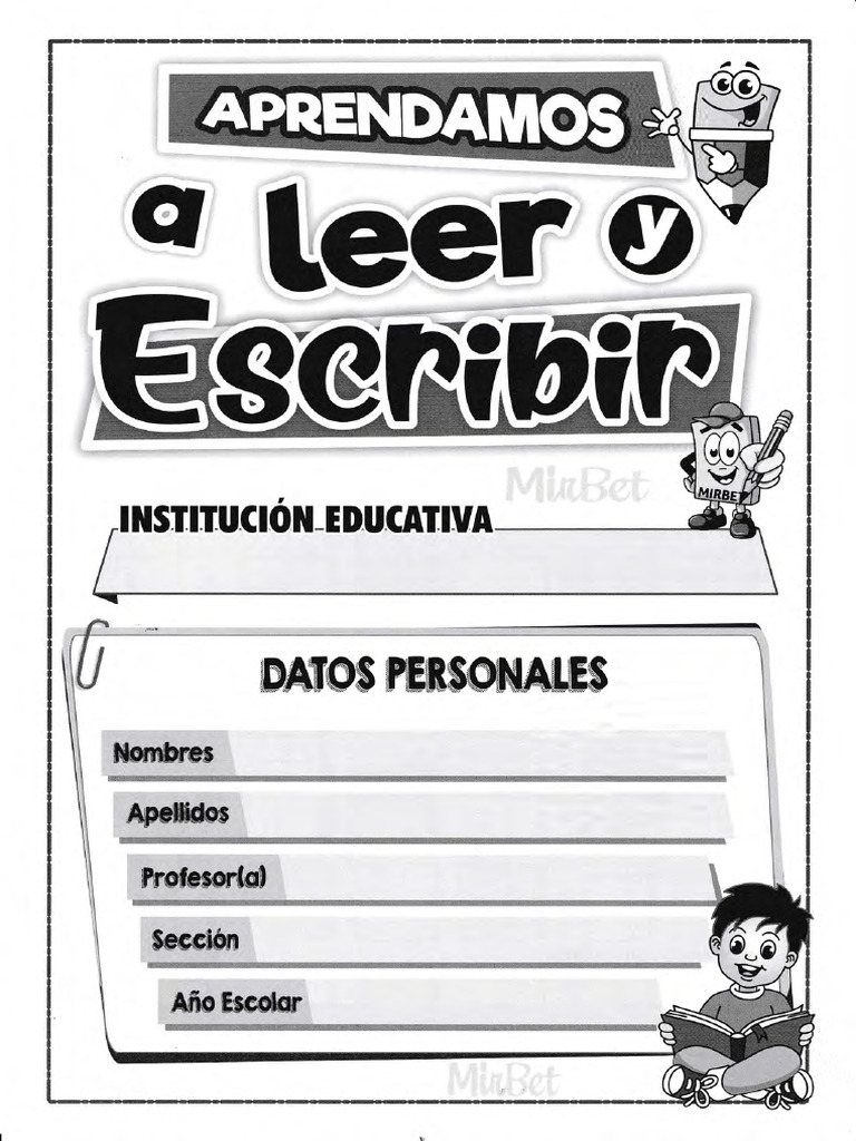 Aprendamos A Leer y A Escribir | PDF