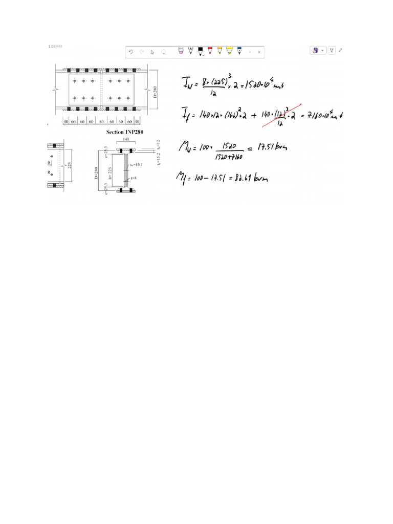 Steel Connection 1 | PDF