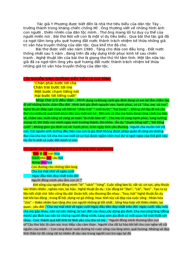 Nói V I Con | PDF