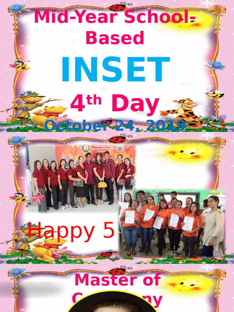 Mid-Year School INSET Agenda 2019 | PDF