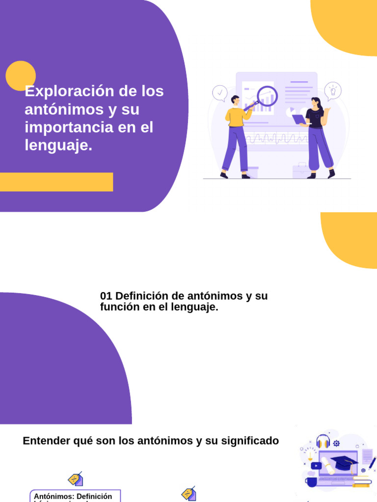 Exploración de Los Antónimos y Su Importancia en El Lenguaje | PDF ...