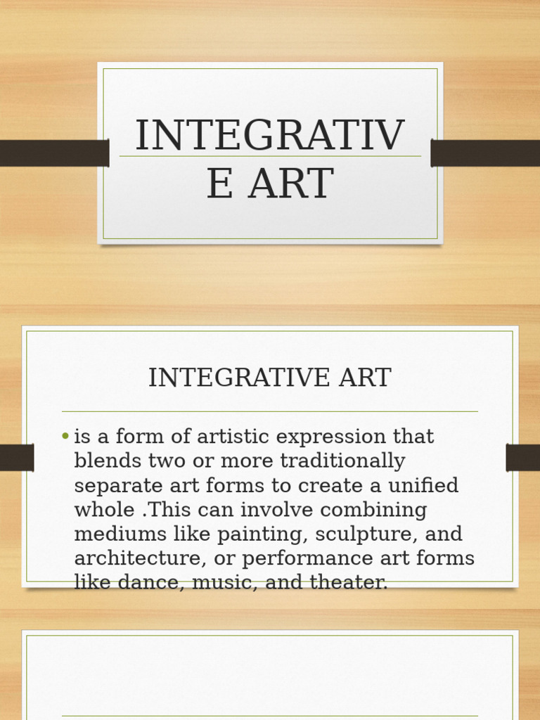 Integrative Art | PDF