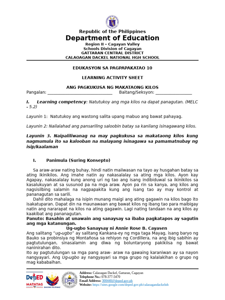 Las-Esp 10 | PDF