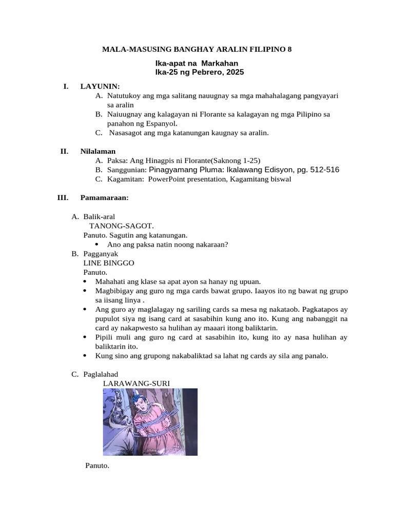 Ang Hinagpis Ni Florante | PDF
