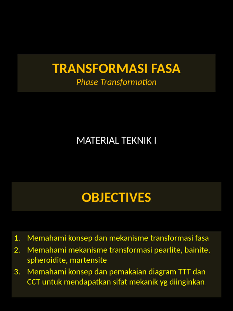Transformasi Fasa-Rev1 | PDF