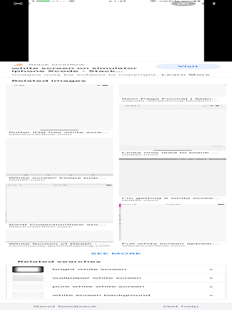 White Screen - Google Search | PDF