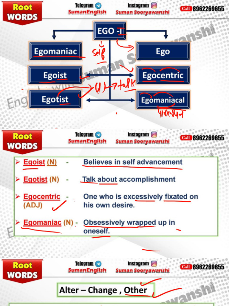 132) Root Words Class 01 - PDF | PDF
