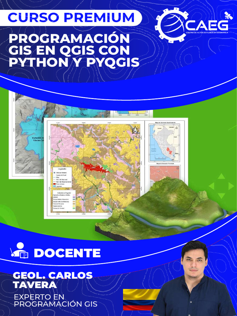 CAEG - Programación GIS en QGIS #01 - Introducción A Python y PyQGIS | PDF | Python (lenguaje de ...