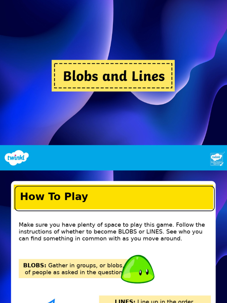 T 1670463545 Blobs and Lines Ice Breaker Game Ver 1 | PDF