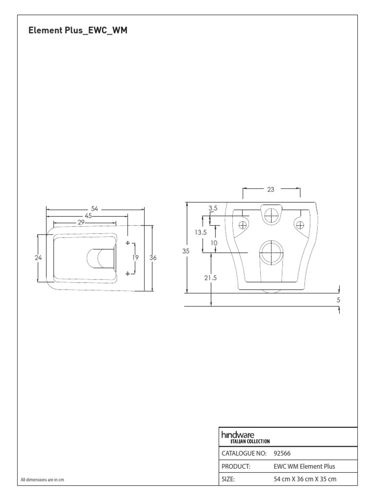 EWC WM Element Plus Catalogue 92566 | PDF