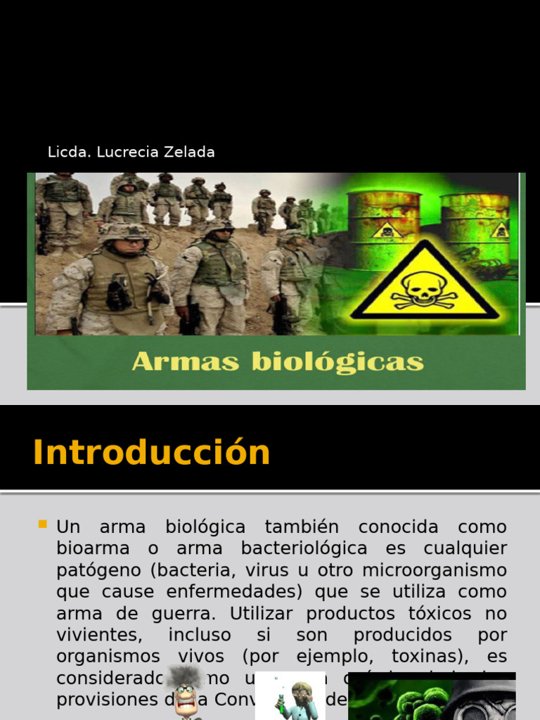 Armas Biológicas: Análisis de Amenazas | PDF | Peste (enfermedad) | Ántrax
