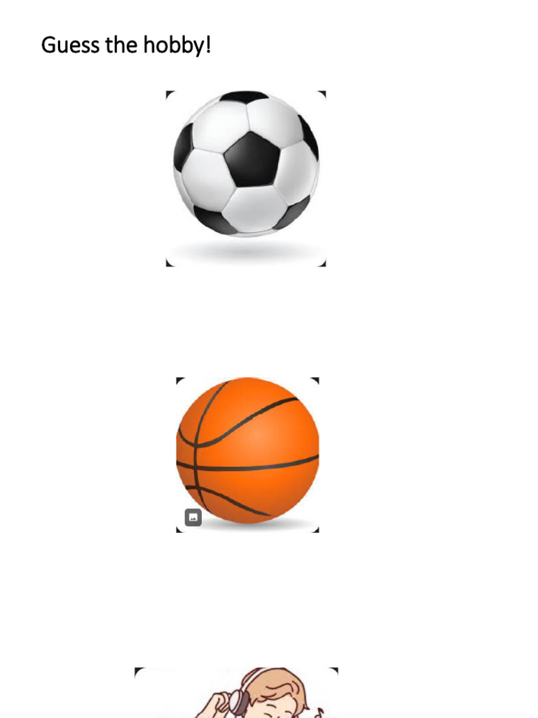 Guess The Hobby! | PDF