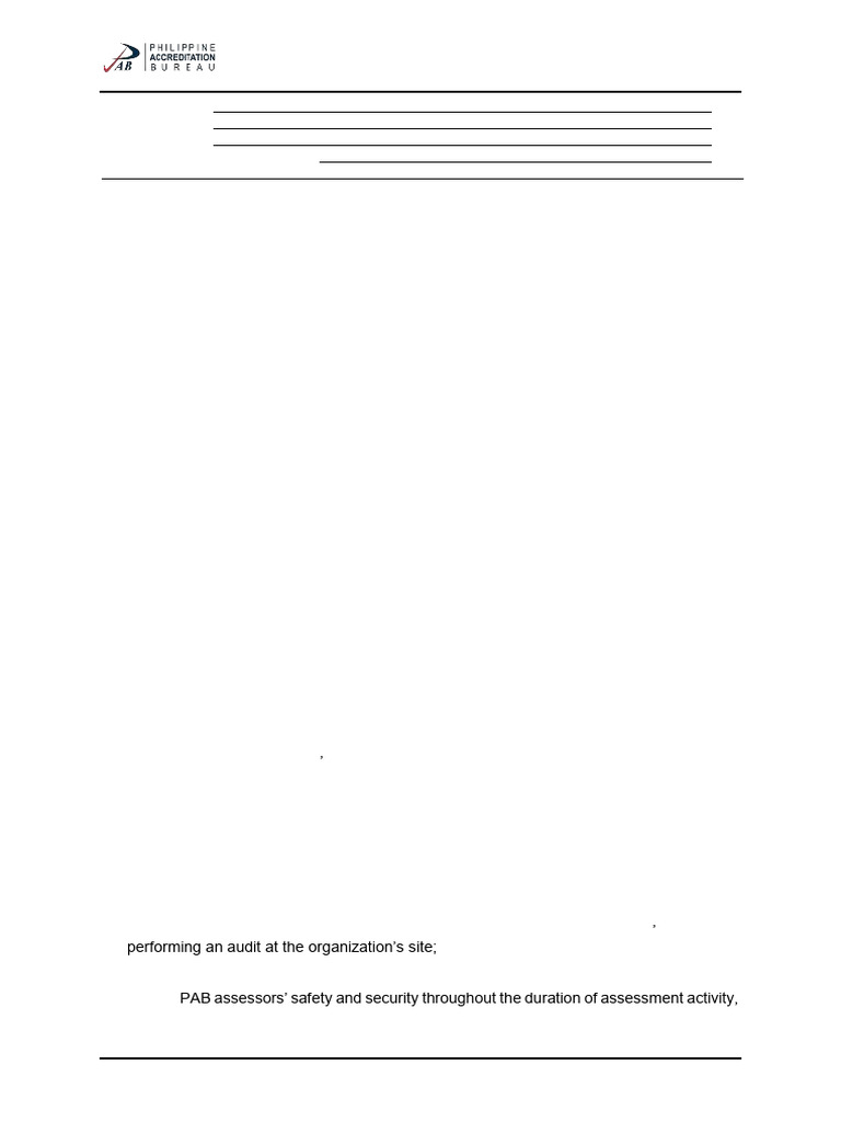 PAB Accreditation Terms and Conditions | PDF | Justice | Crime & Violence