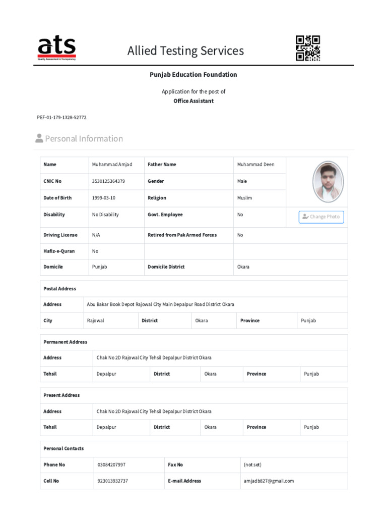 Office Assistant | PDF