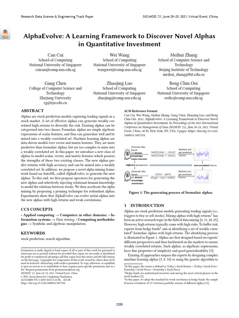 AlphaEvolve - A Learning Framework to Discover Novel Alphas in ...