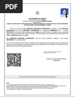 Authorization Letter Format Adhaar Exam edit | PDF