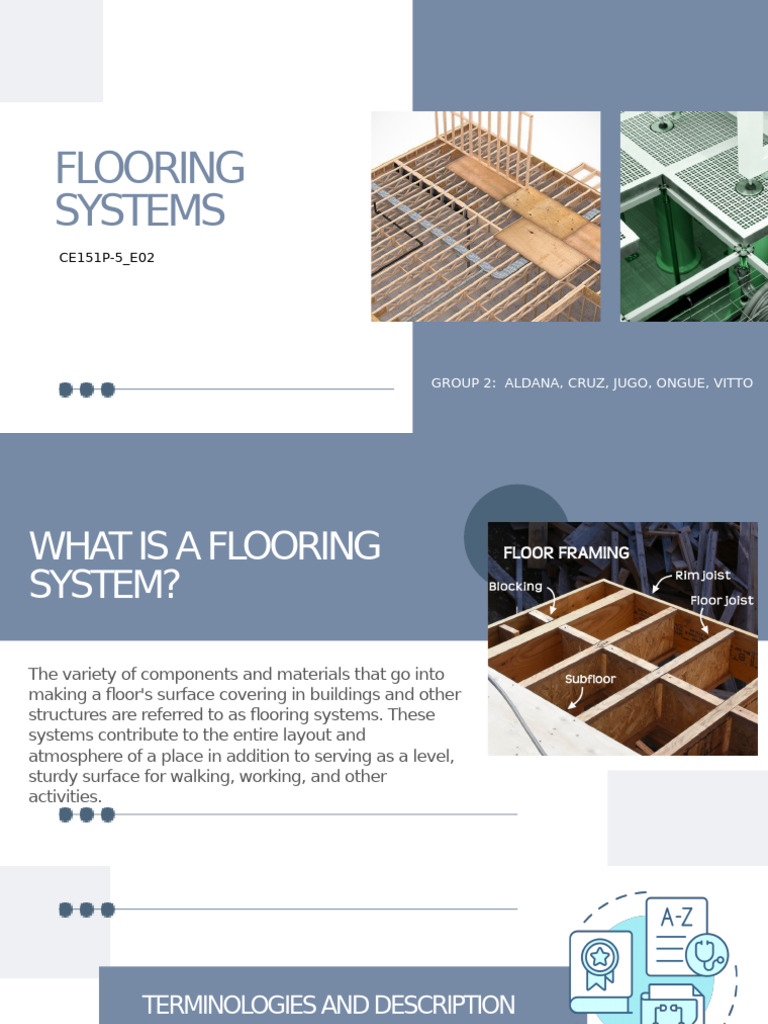 Group2 FLOORING-SYSTEMS | PDF | Flooring | Materials