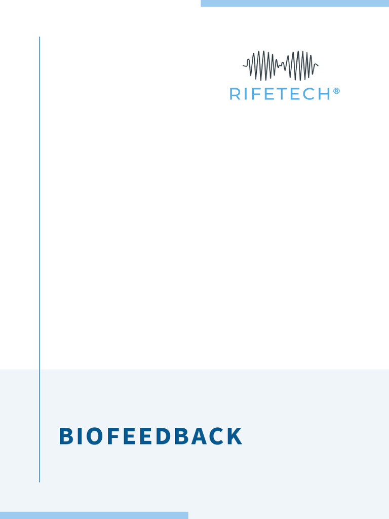 RIFETECH Biofeedback | PDF