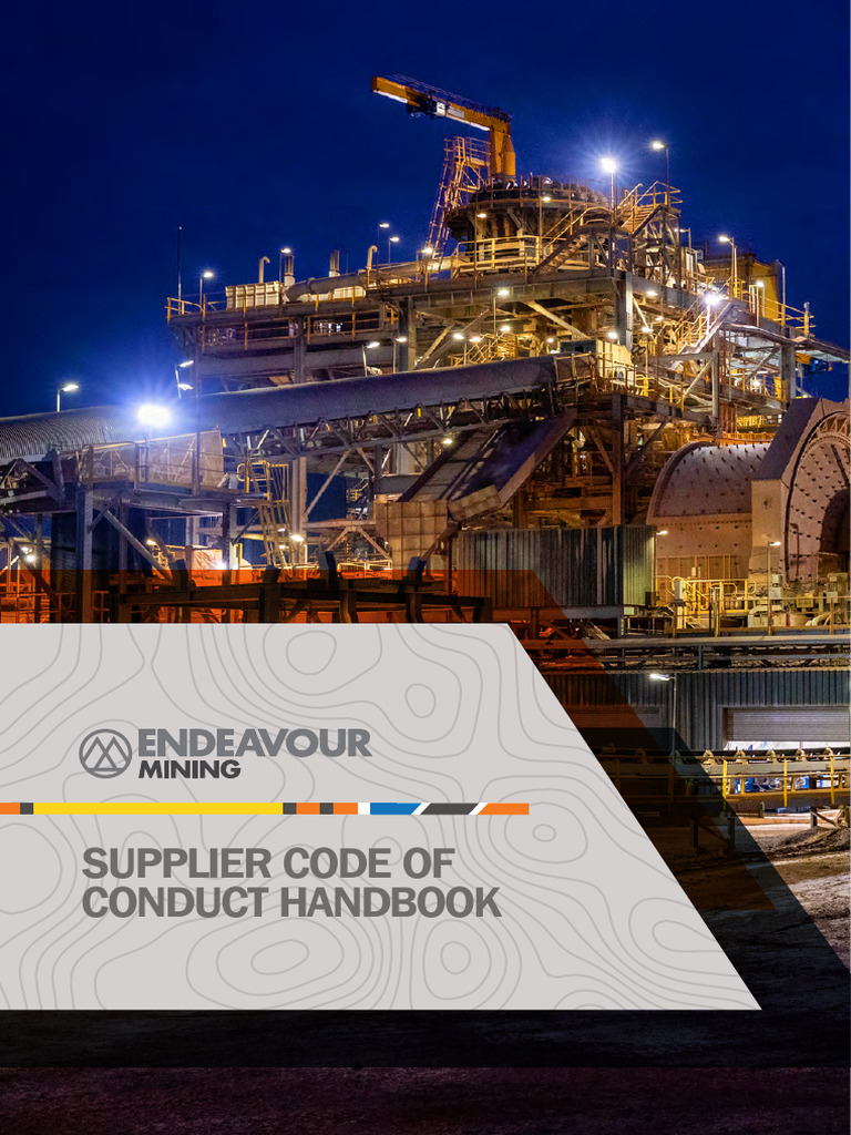 EDV Supplier Code of Conduct Book - 2020 | PDF | Occupational Safety ...