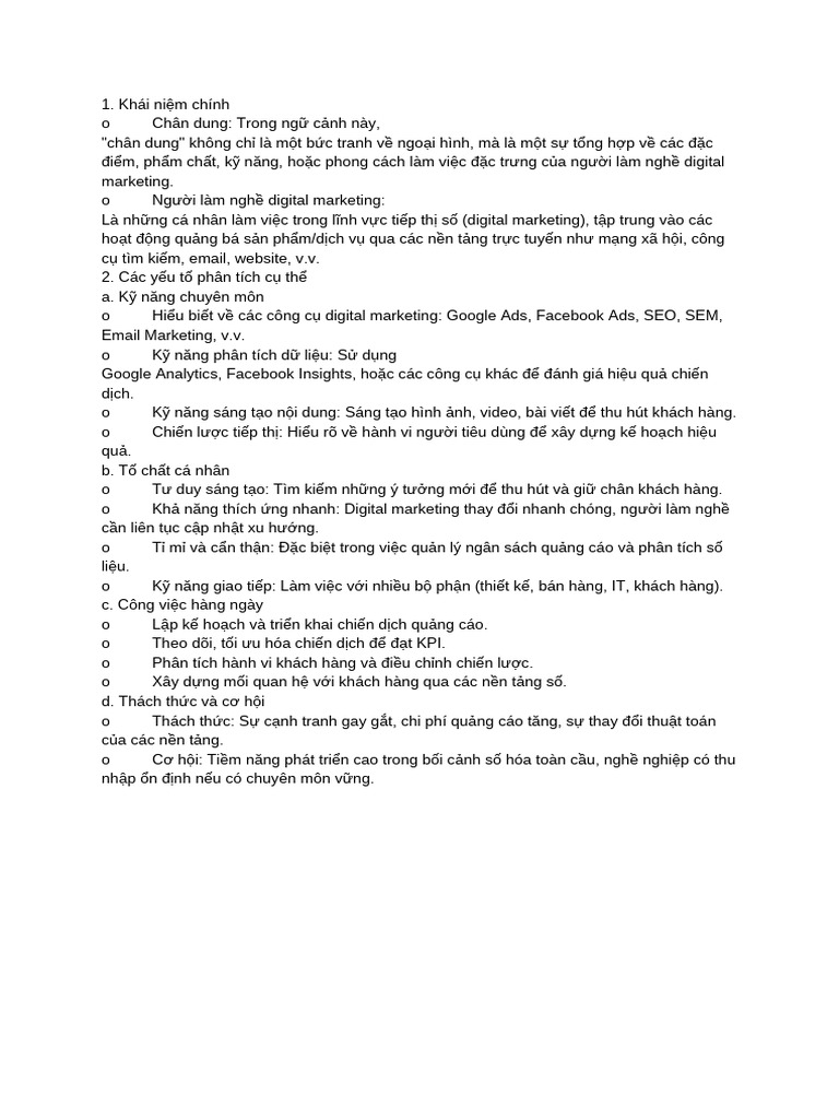 Ptich Chân Dung Ng Làm Nghề | PDF