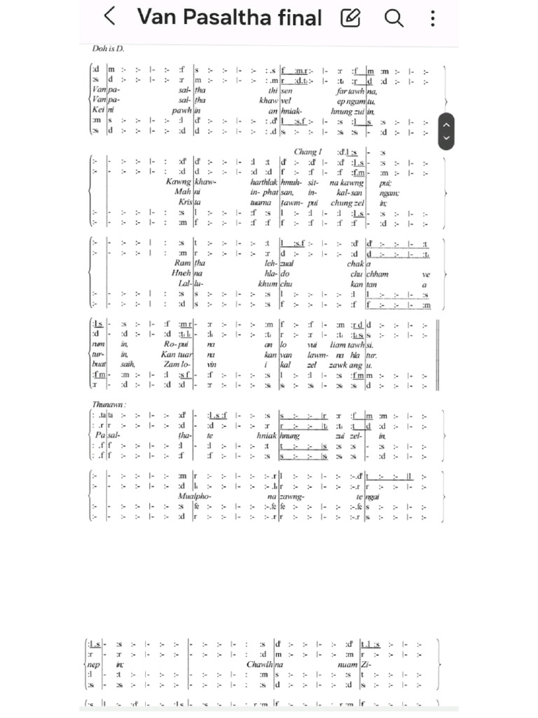 Van Pasaltha | PDF
