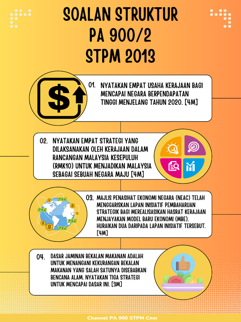 PA Sem2 Soalan Struktur Dan Cadangan Jawapan STPM 2013-2023 | PDF