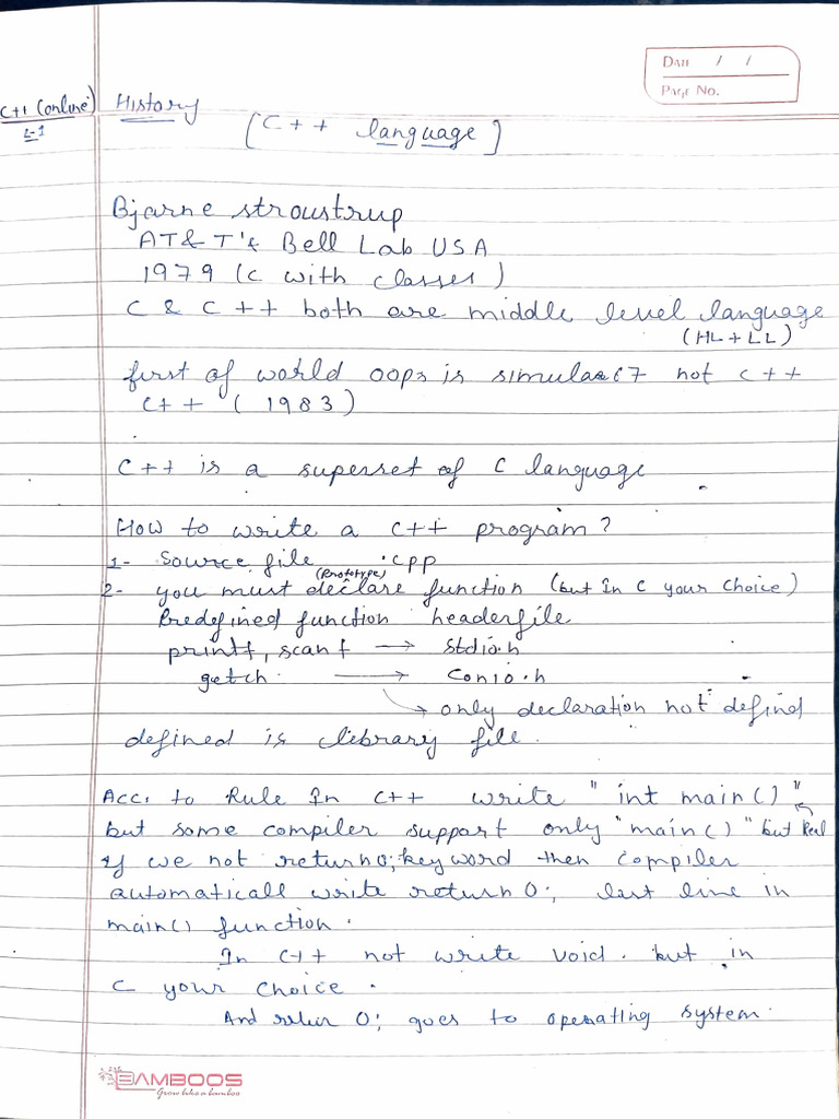 Oops Using C++ | PDF