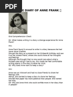 Anne Frank's Diary Reflections and Insights | PDF | Anne Frank