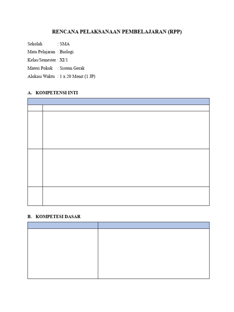 RPP - Efrina Reza Amanda Siregar | PDF