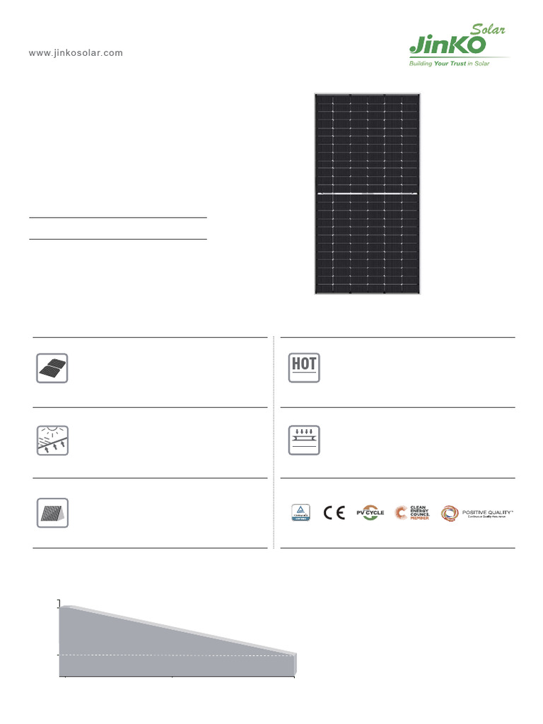 Jinko 560 580N 72HL4 BDV F4 EN 2 | PDF | Electricity | Materials