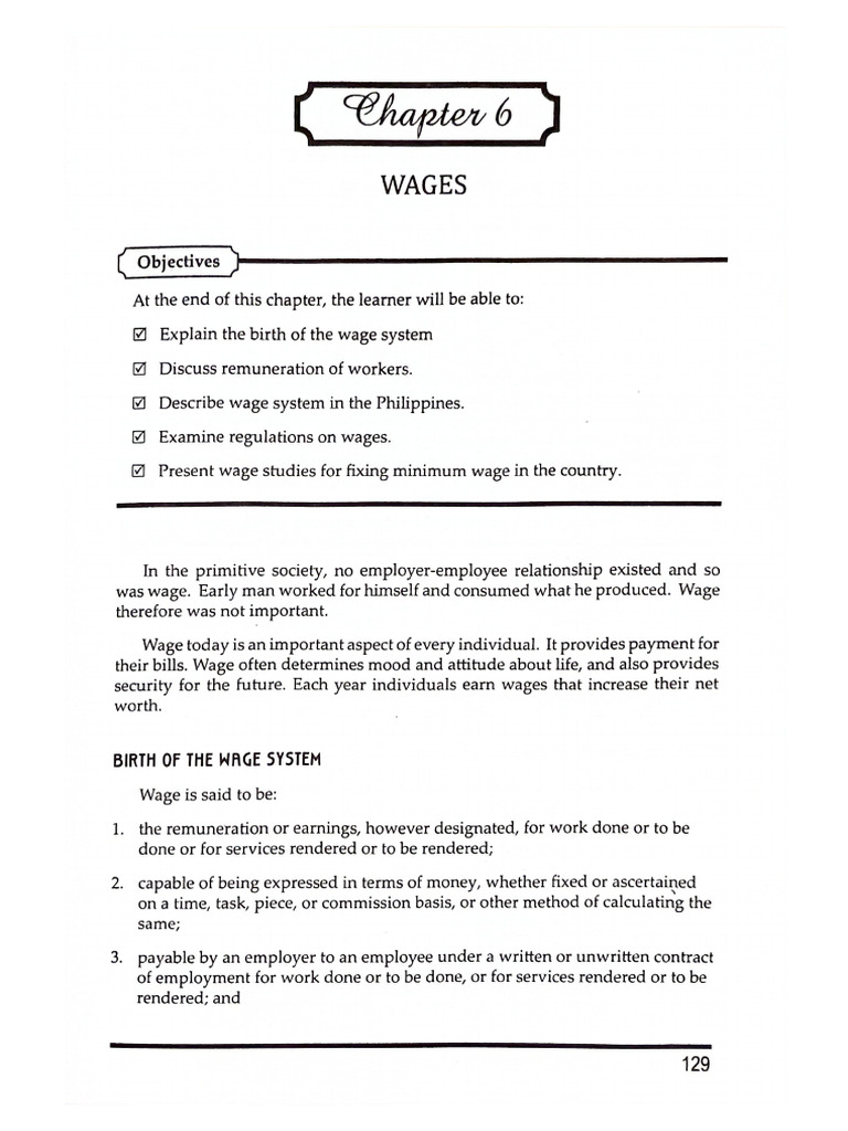 Chapter 6-7 Labor Relations | PDF