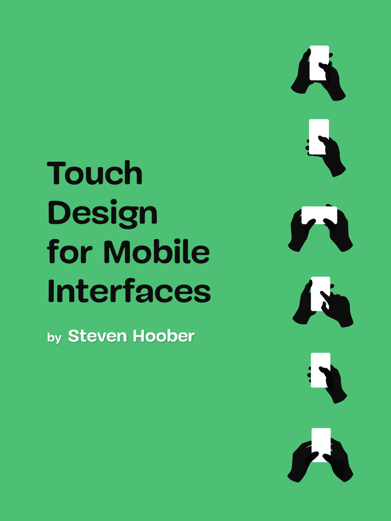 Touch Design For Mobile Interfaces | PDF | Touchscreen | Tablet Computer