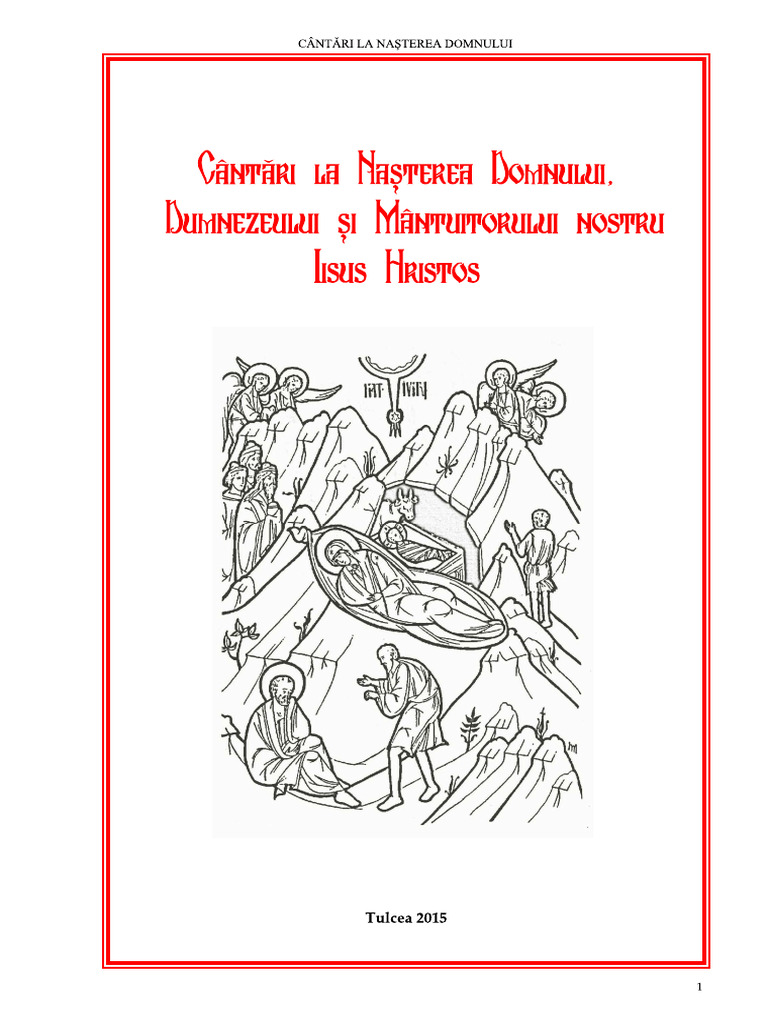 Colinde 2015 (Cu Ilustratii) Modif | PDF