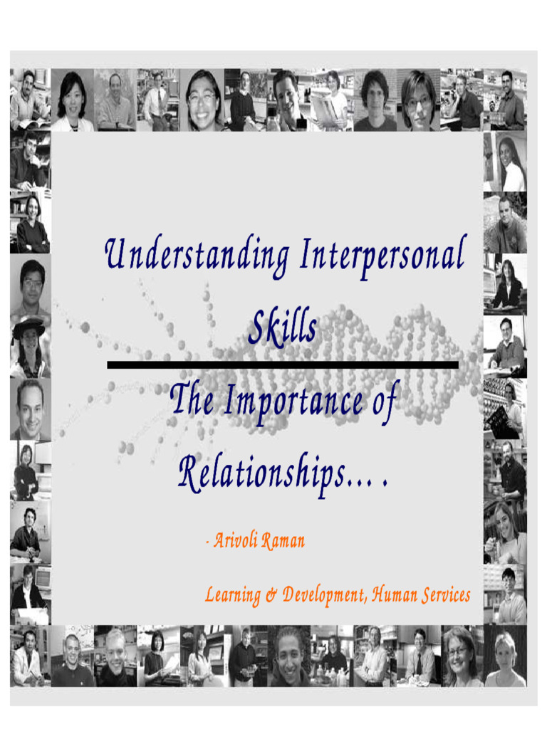 Essential Skills for Strong Relationships | PDF | Interpersonal ...