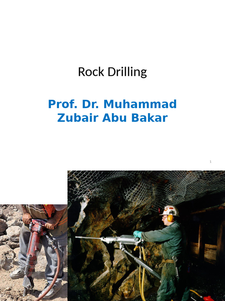 Lec7-Rock Drilling | PDF | Waves | Stress (Mechanics)