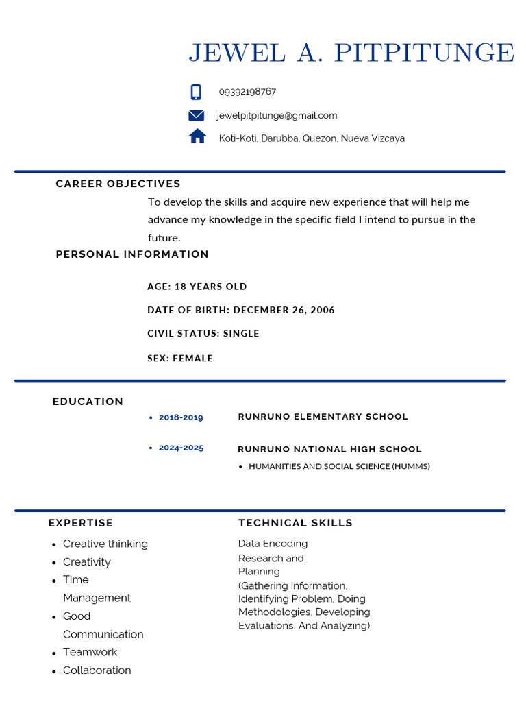 Career Objectives | PDF