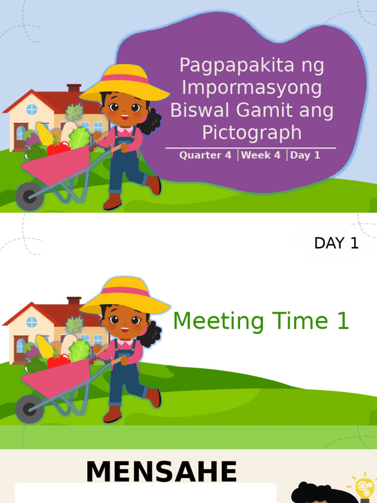 Kindergarten Quarter 4 Week 4 Day 1 Asf | PDF