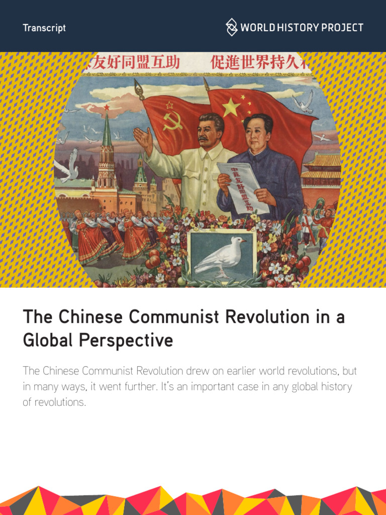 WHP - The Chinese Communist Revolution in A Global Perspective ...