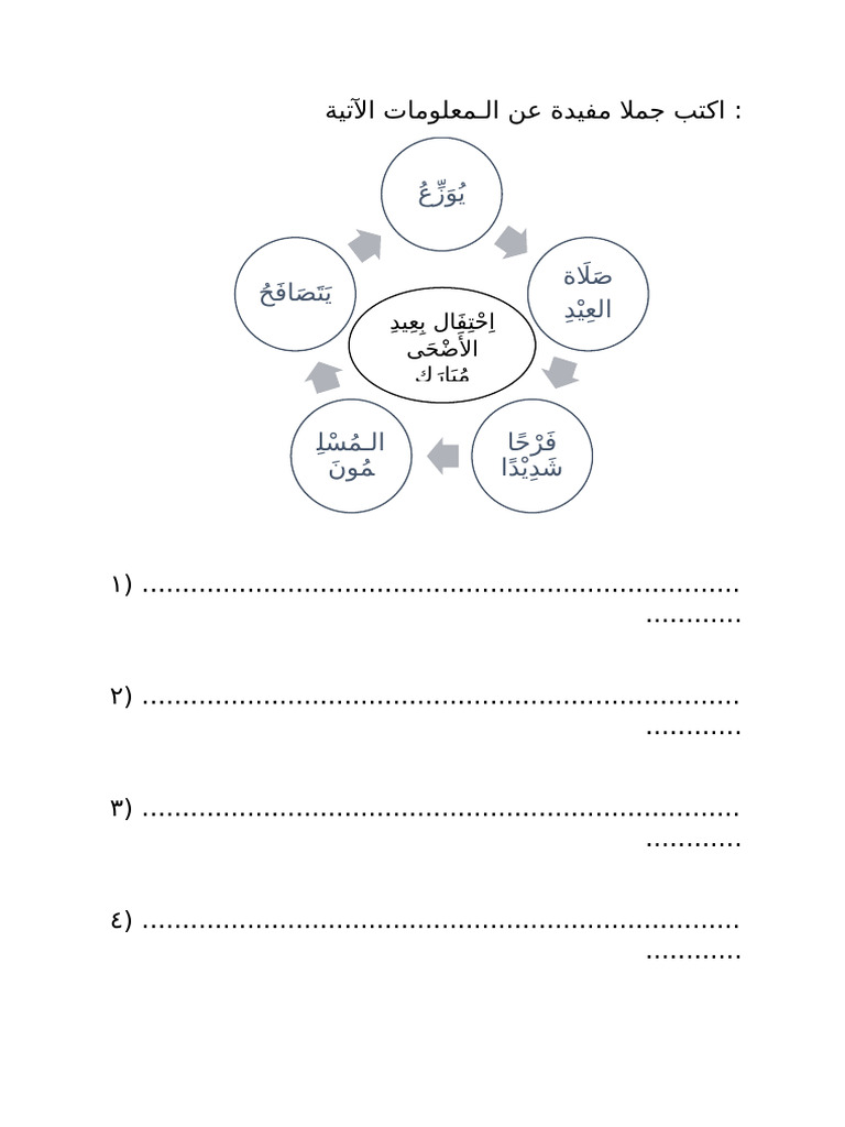 Template Bina Ayat Bergambar t2 | PDF