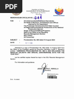 Diplomatic Correspondence: Note Verbale Sample | PDF | Social Science