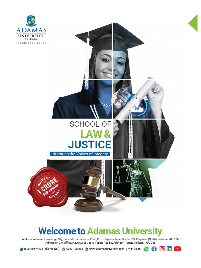 Brochure_Law-Justice-2 | PDF | University | Law School