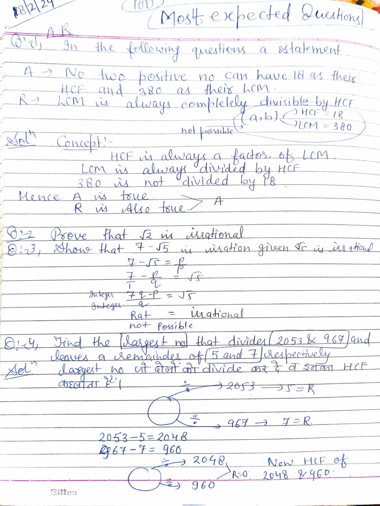 50 Most Imp Ques | PDF