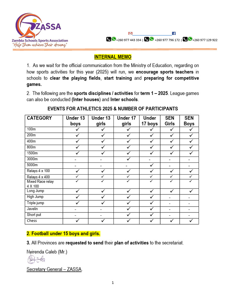 Sports Day Application Guidelines 2025 | PDF | Summer Olympic Games ...