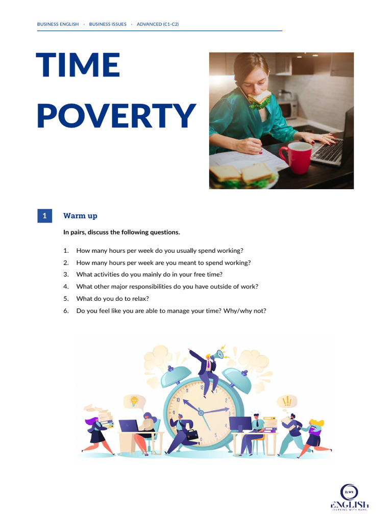 Time Poverty | PDF | Poverty | Poverty & Homelessness