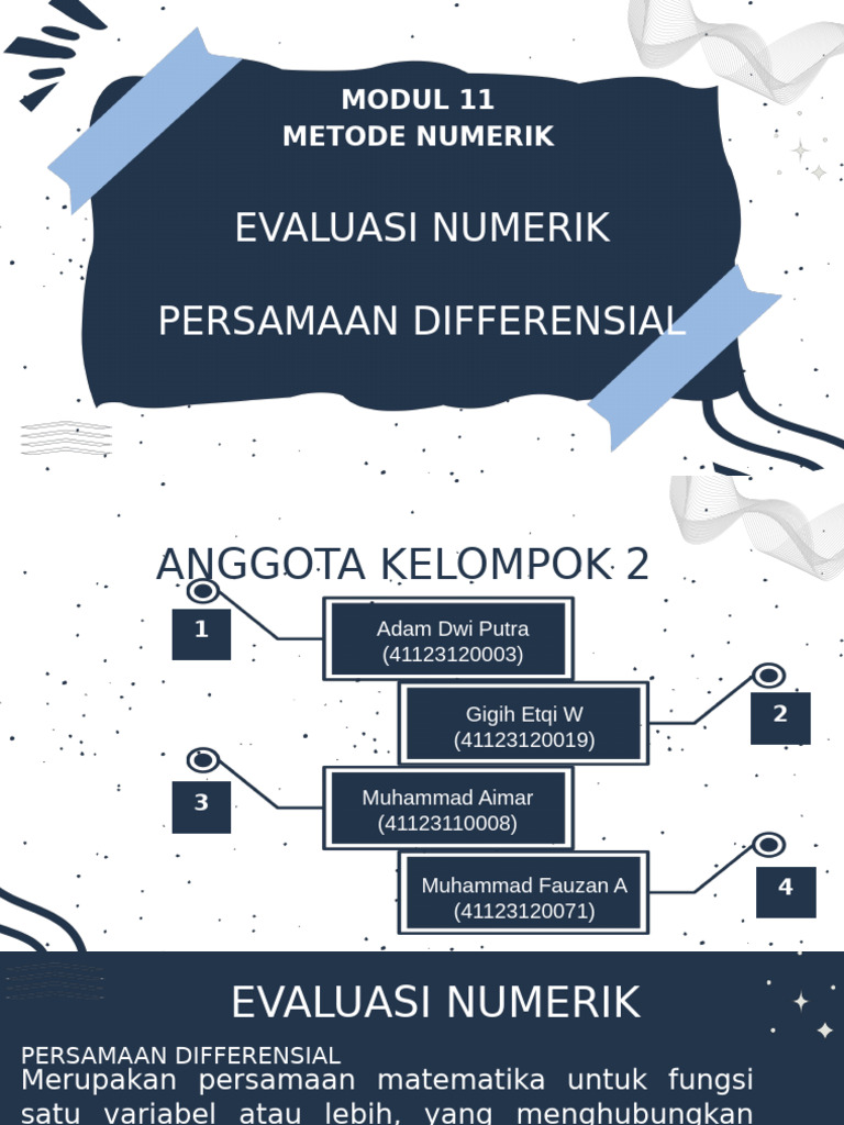 Modul 11_Kelompok 2_Metode Numerik | PDF